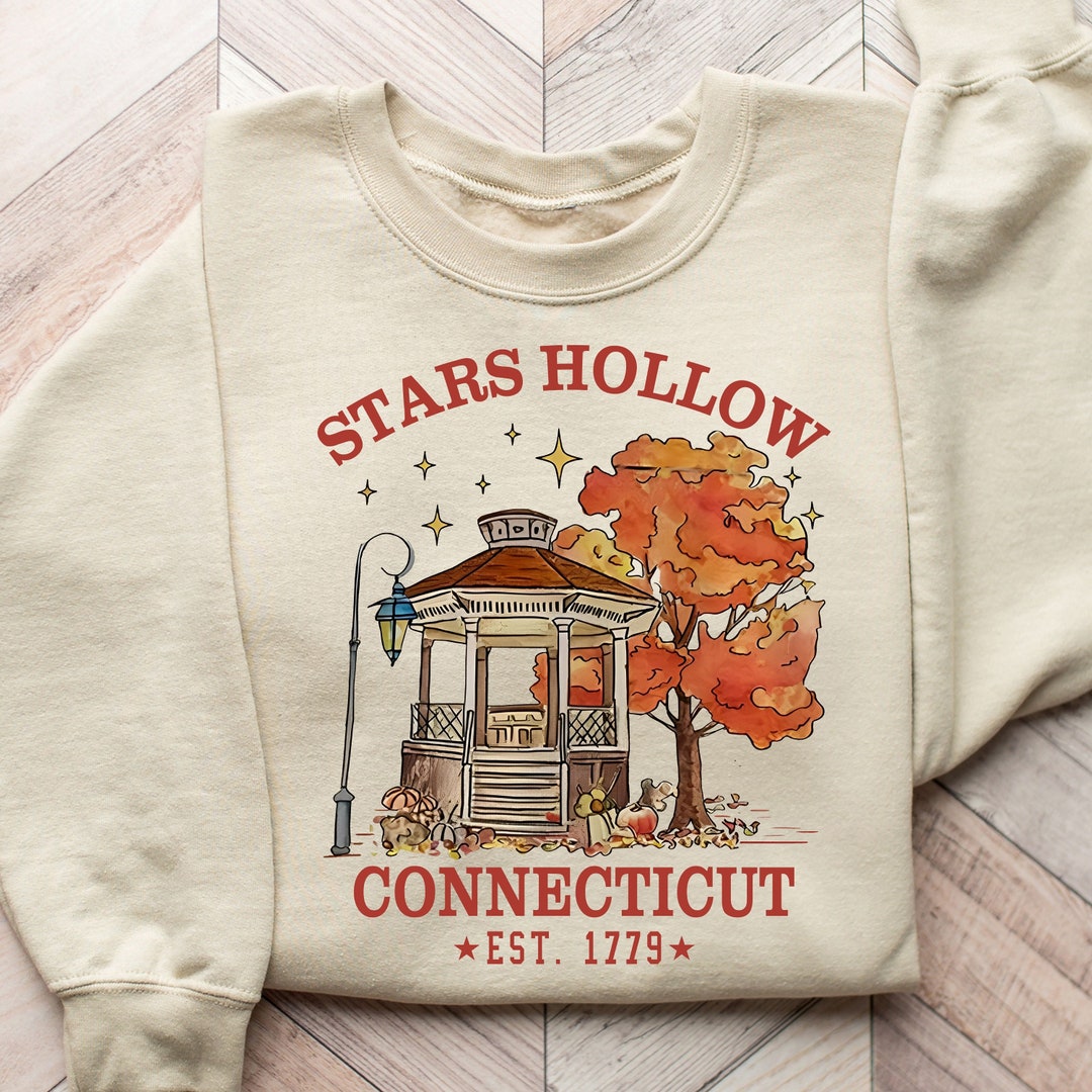 Stars Hollow Connecticut Sweatshirt: Fall TV Show, Autumn Festival - Etsy