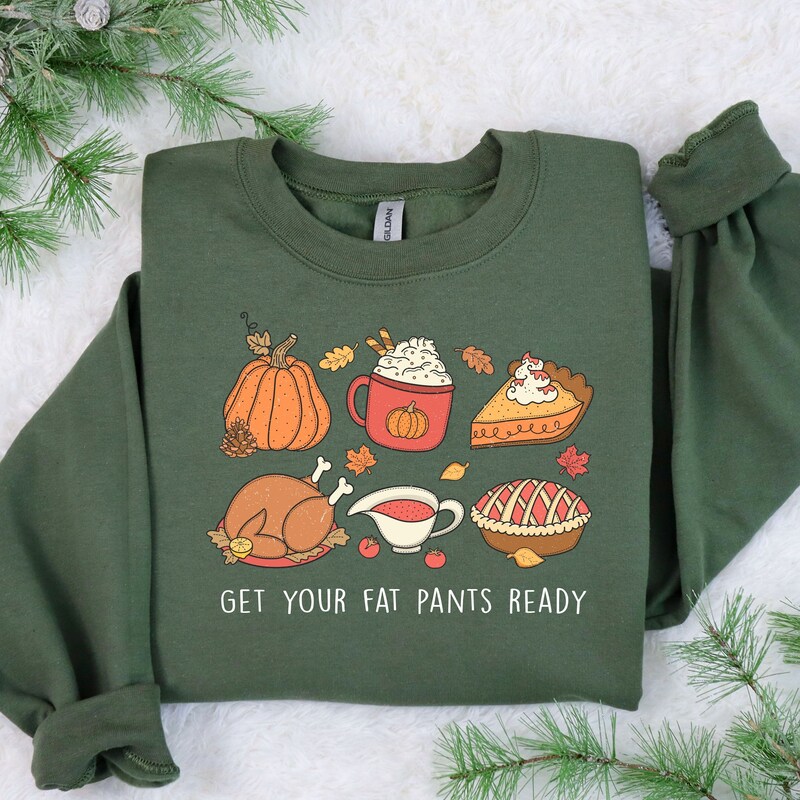 Get Your Fat Pants Ready Shirt - Etsy