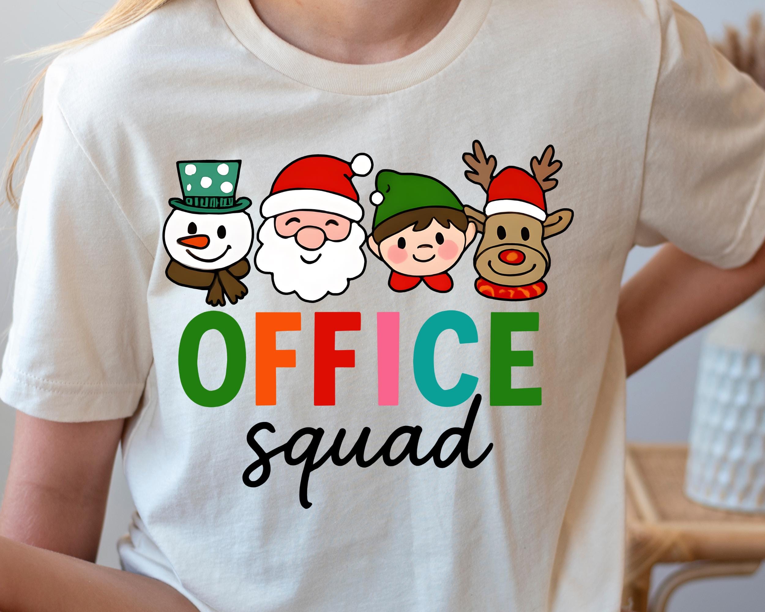 Christmas Office Squad Shirt, Corporate Christmas Shirt, Staff ...