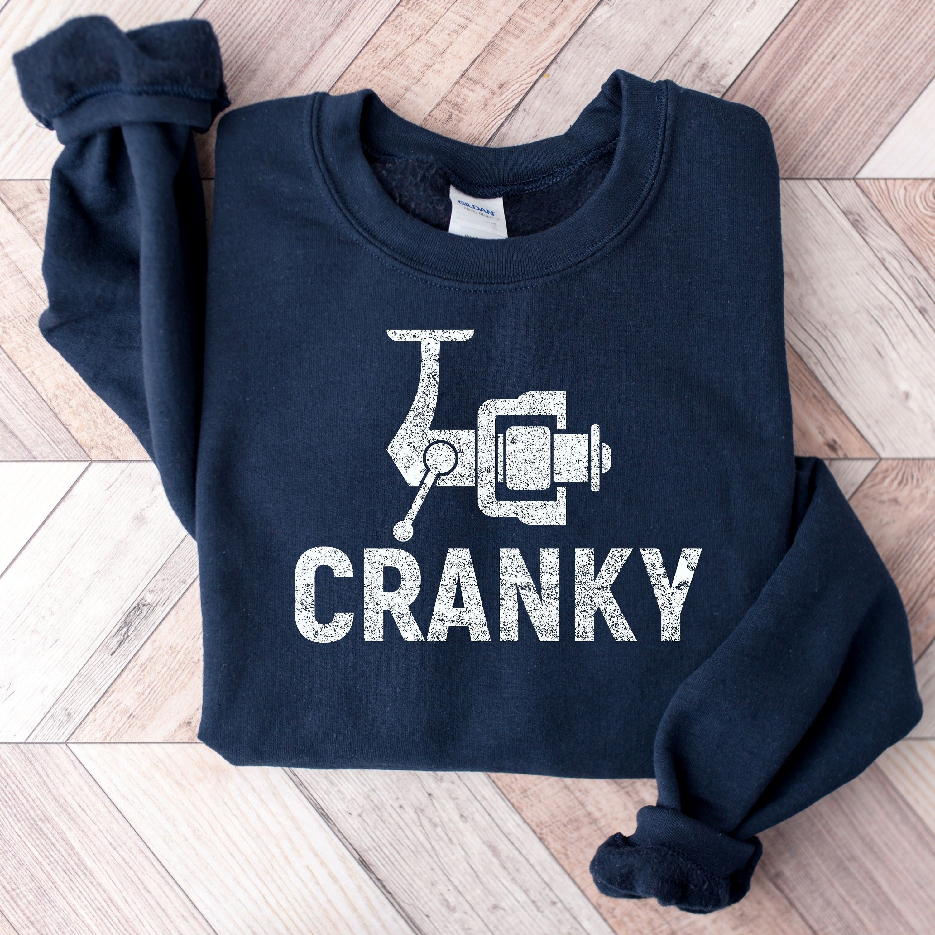 Cranky Sweatshirt, Funny Fishing Sweater, Funny Fisherman Shirts ...