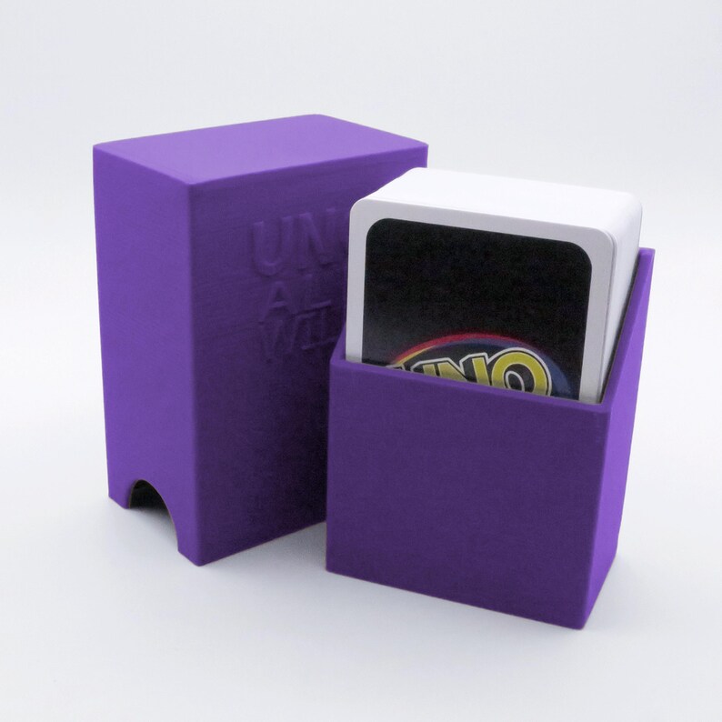 Uno All Wild Case - Box for Storing or Travelling With One Uno All Wild ...