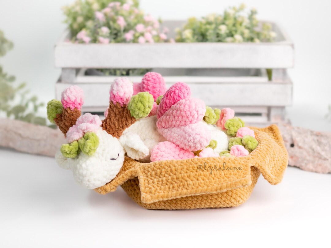 Spring Dragon in a Box Amigurumi Crochet Pattern • US Terms PDF - Etsy