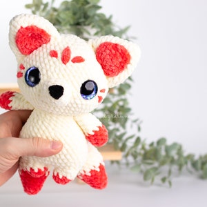 Fox and Kitsune Low-sew Amigurumi Crochet Pattern US Terms PDF - Etsy