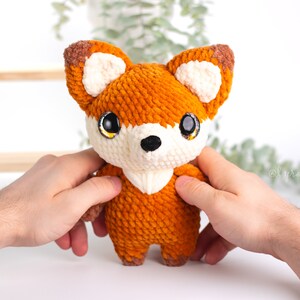 Fox and Kitsune Low-sew Amigurumi Crochet Pattern • US Terms PDF - Etsy