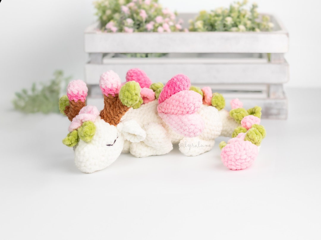 Spring Dragon in a Box Amigurumi Crochet Pattern US Terms PDF - Etsy