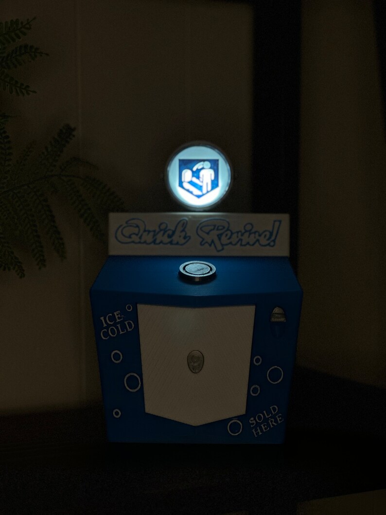 Call of Duty Zombies Light up Perk Machine Container Quick Revive - Etsy