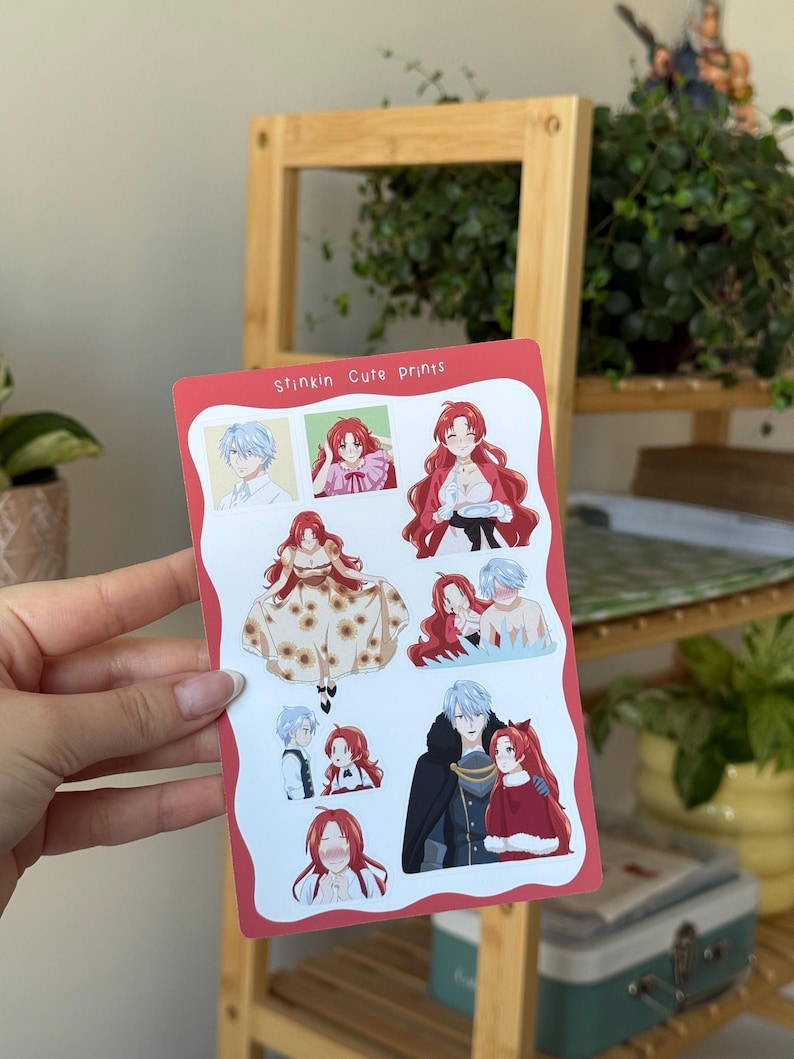 Pass the Monster Meat Milady Anime Fanart Sticker Sheet - Etsy