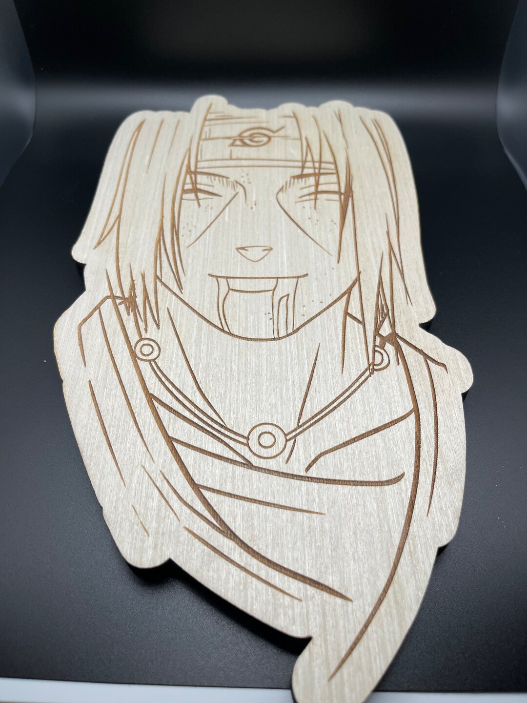 Itachi Wood Laser Piece - Etsy