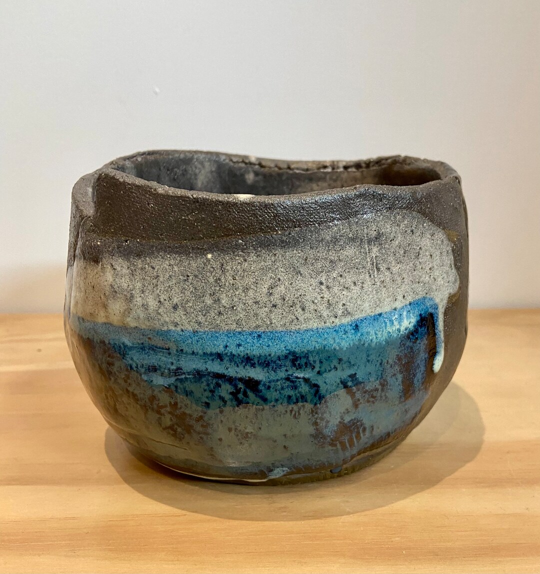 One Off, Hand Built, Ceramic Vase/ Vessel Made From Black Clay. - Etsy
