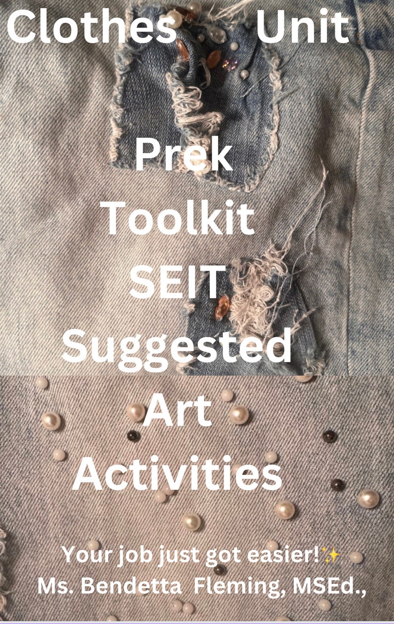 Clothes Unit Prek Toolkit Suggested Art Activities - Etsy