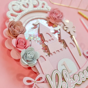 Princess Cake Topper, Princess Birthday Cake Topper - Etsy