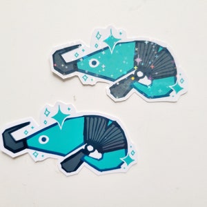 Lucky Shrimp Sticker | Splatoon Side Order Inspired Sticker | 3 Inch ...