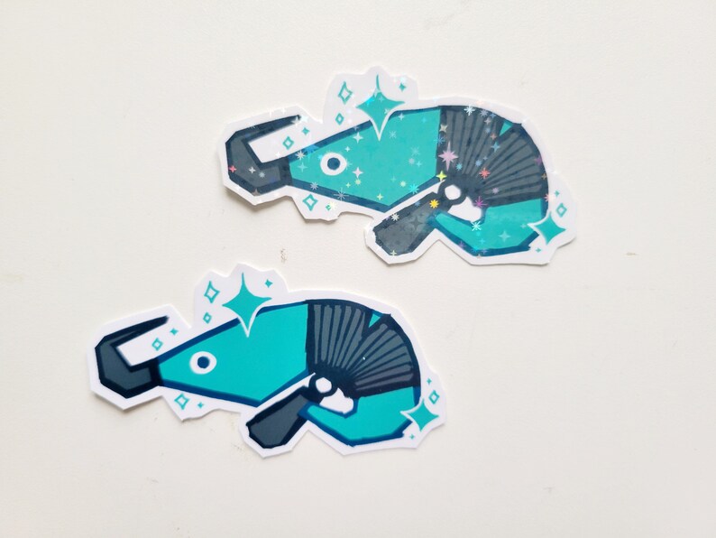 Lucky Shrimp Sticker | Splatoon Side Order Inspired Sticker | 3 Inch ...