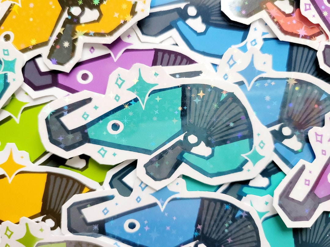 Lucky Shrimp Sticker | Splatoon Side Order Inspired Sticker | 3 Inch ...