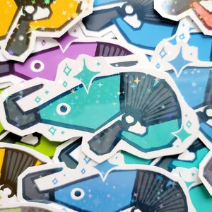 Lucky Shrimp Sticker | Splatoon Side Order Inspired Sticker | 3 Inch ...