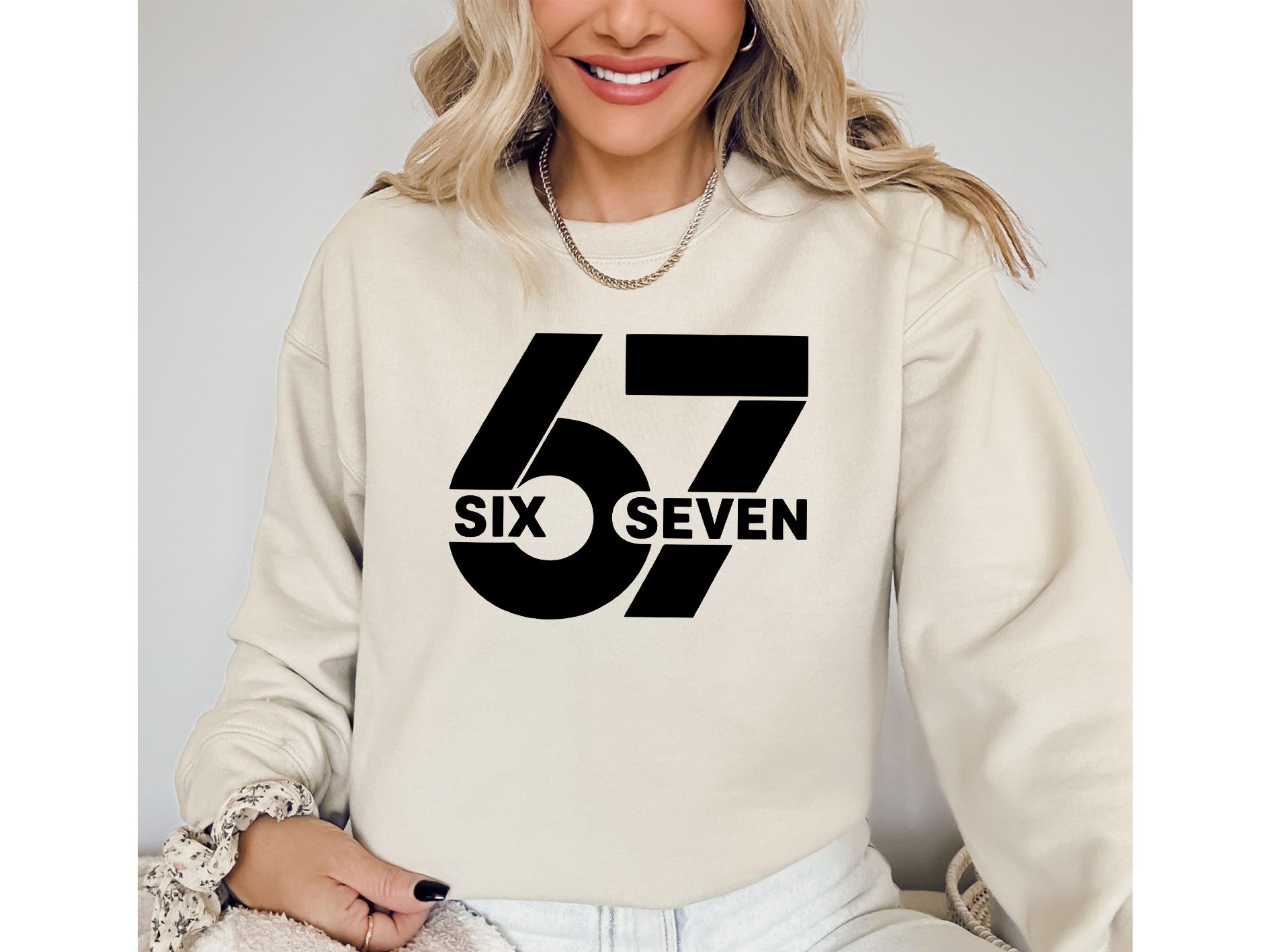 Six Seven Sweatshirt, Six Seven Meme Shirt, Gifts for Teen Boys, Viral ...