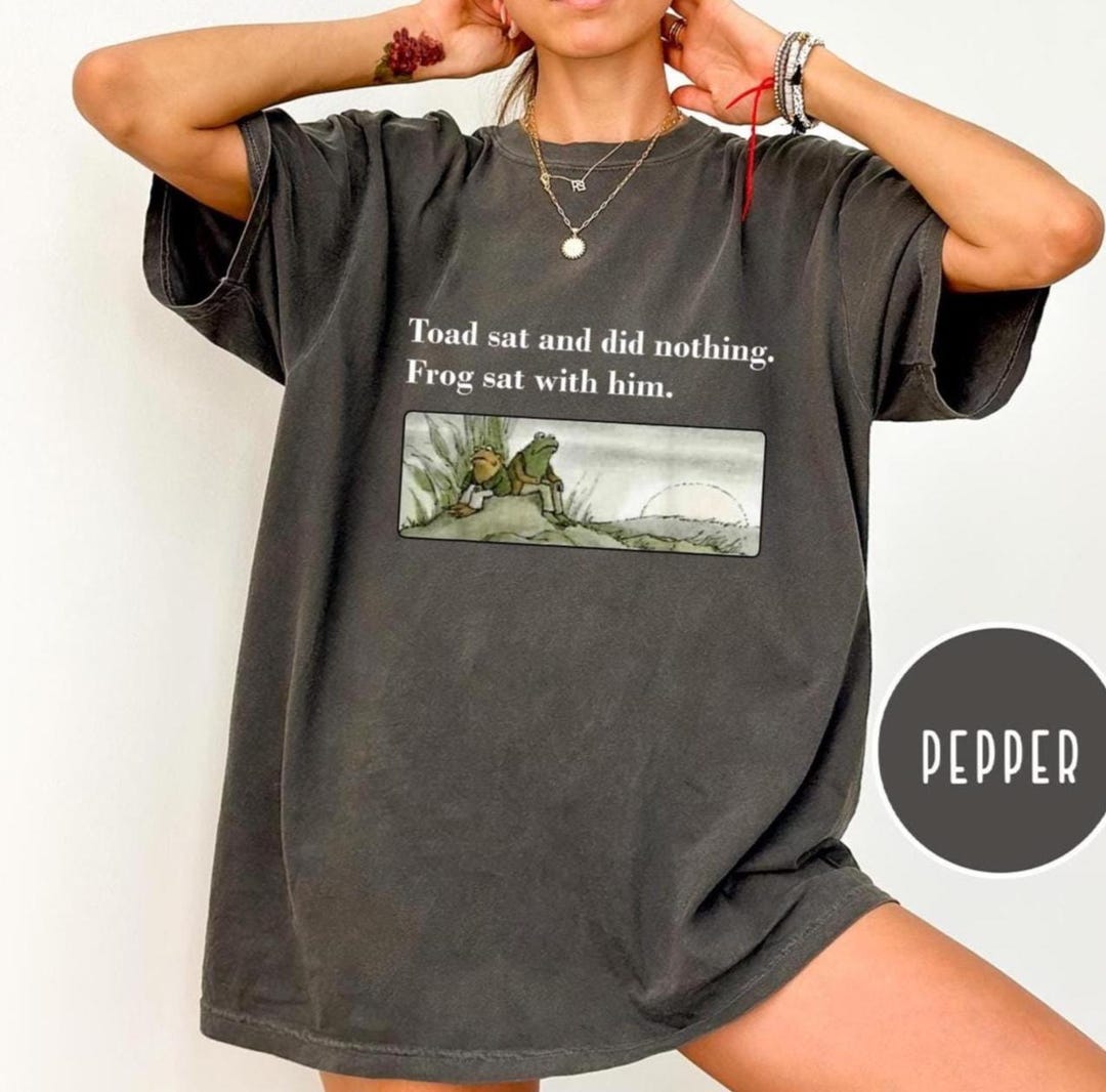 Comfort Colors® Frog and Toad Shirt,frog and Toad Shirt, Vintage ...