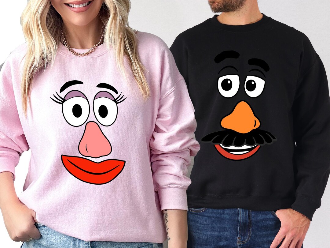 Mr Potato and Mrs Potato Head Sweatshirt,cute Thanksgiving Shirt,custom ...