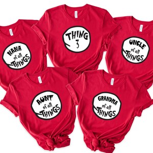Customizable Thing Shirts, Thing Shirts, Thing Numbers, Thing 1,2,3,4,5 ...