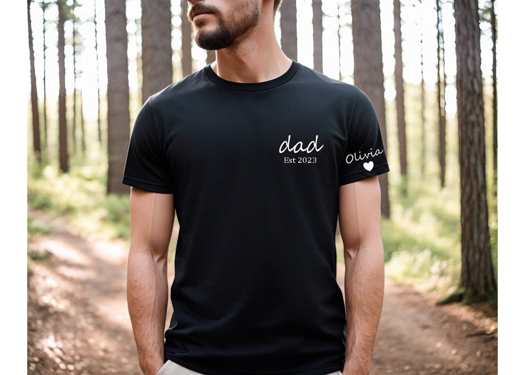 Personalized Dad Shirt, Custom Dad Son Matching Shirts, Fathers Day ...