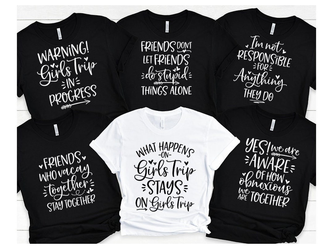 Customize Girls Trip Shirt, Party Shirts, What Happens on Girls Trip ...