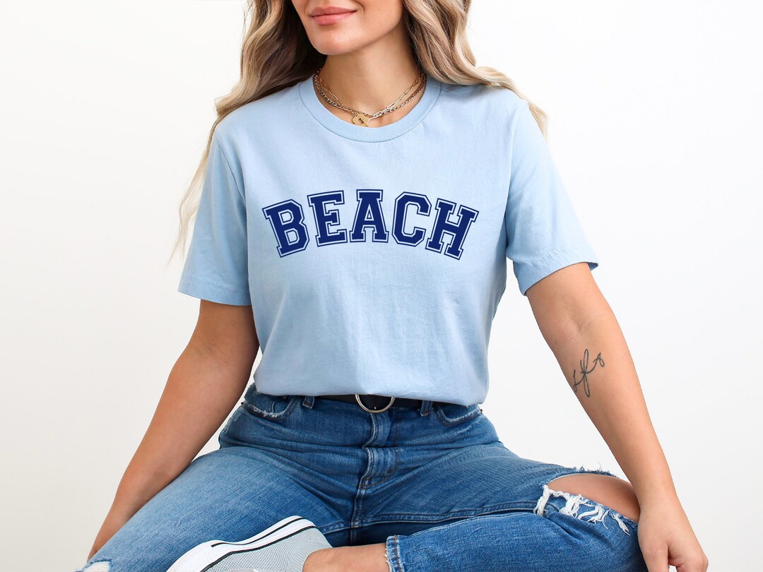 Beach Design Shirt, Beach Vacation Sweatshirt, Cute Beach Sweatshirt ...
