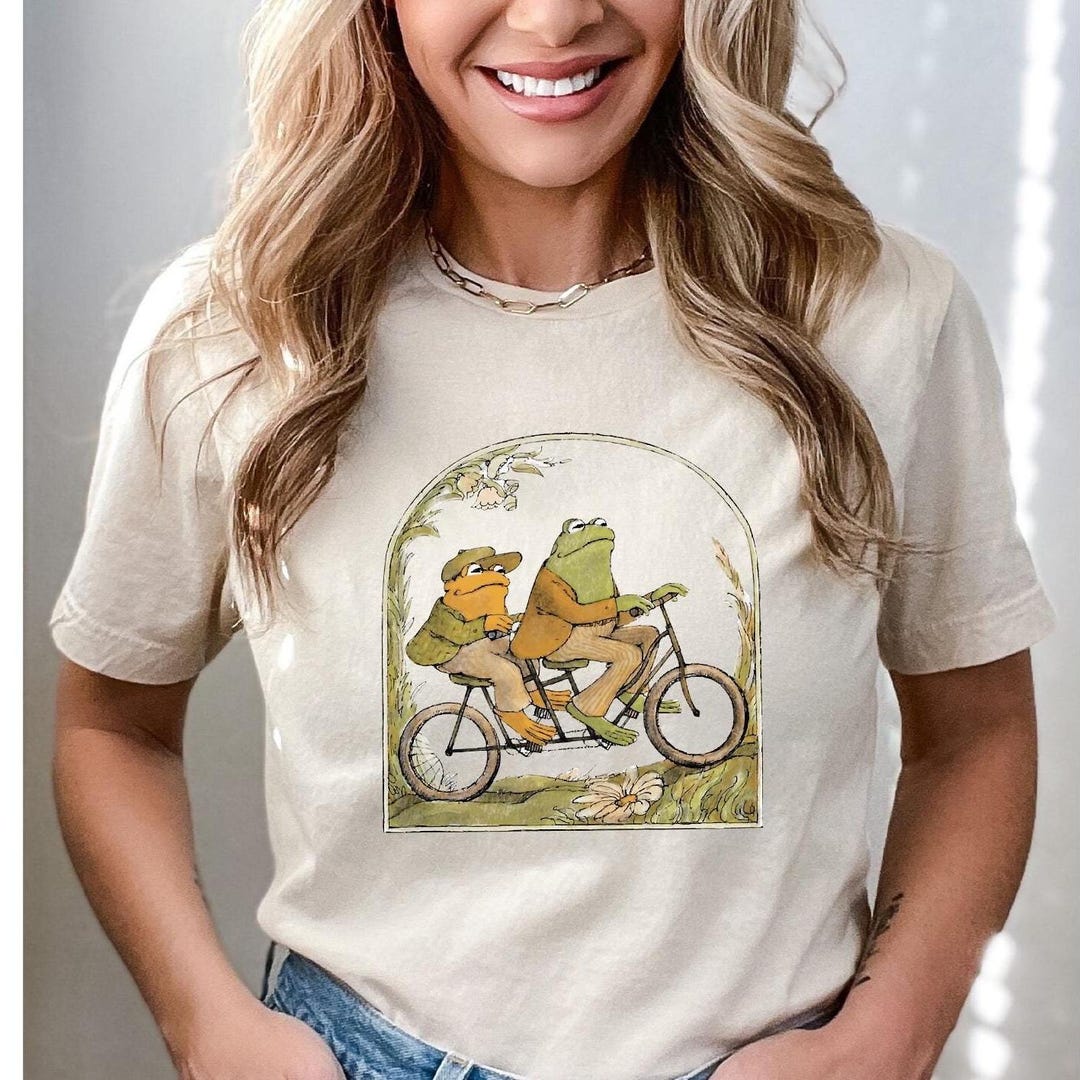 Frog and Toad Crewneck Shirt, Frog and Toad Shirt, Vintage Classic Book ...