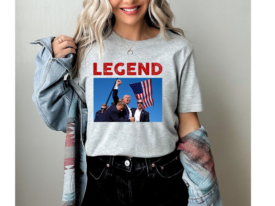 Trump Assassination Shirt, Trump Legend Shirt, Fight Trump Shirt ...