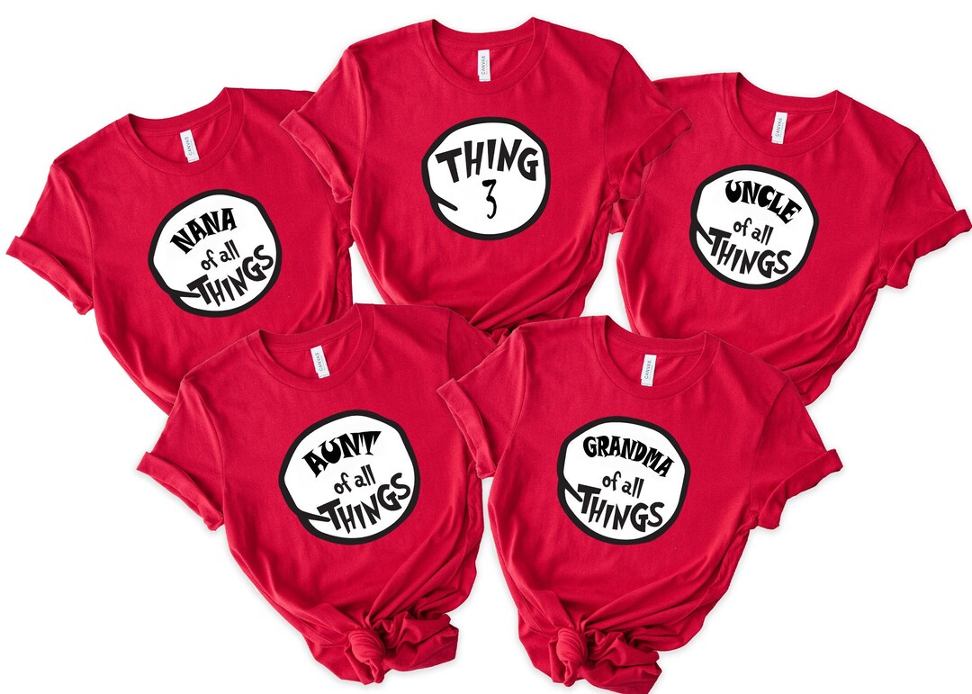 Customizable Thing Shirts, Thing Shirts, Thing Numbers, Thing 1,2,3,4,5 ...