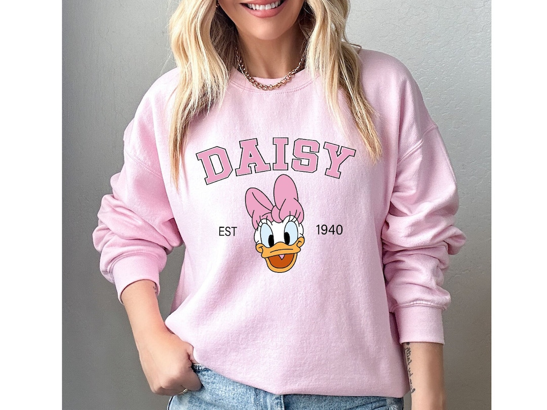 Daisy Duck Sweatshirt, Vintage Daisy Duck Sweatshirt, Matching Family ...