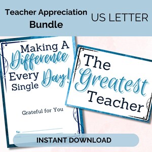 Teacher Appreciation Gift Bulk Printable | Appreciation Tags | Staff ...