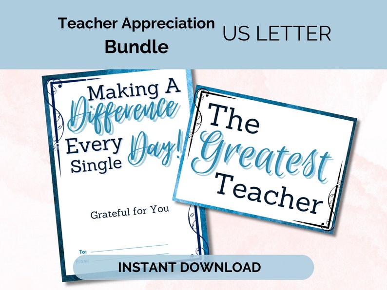 Teacher Appreciation Gift Bulk Printable | Appreciation Tags | Staff ...