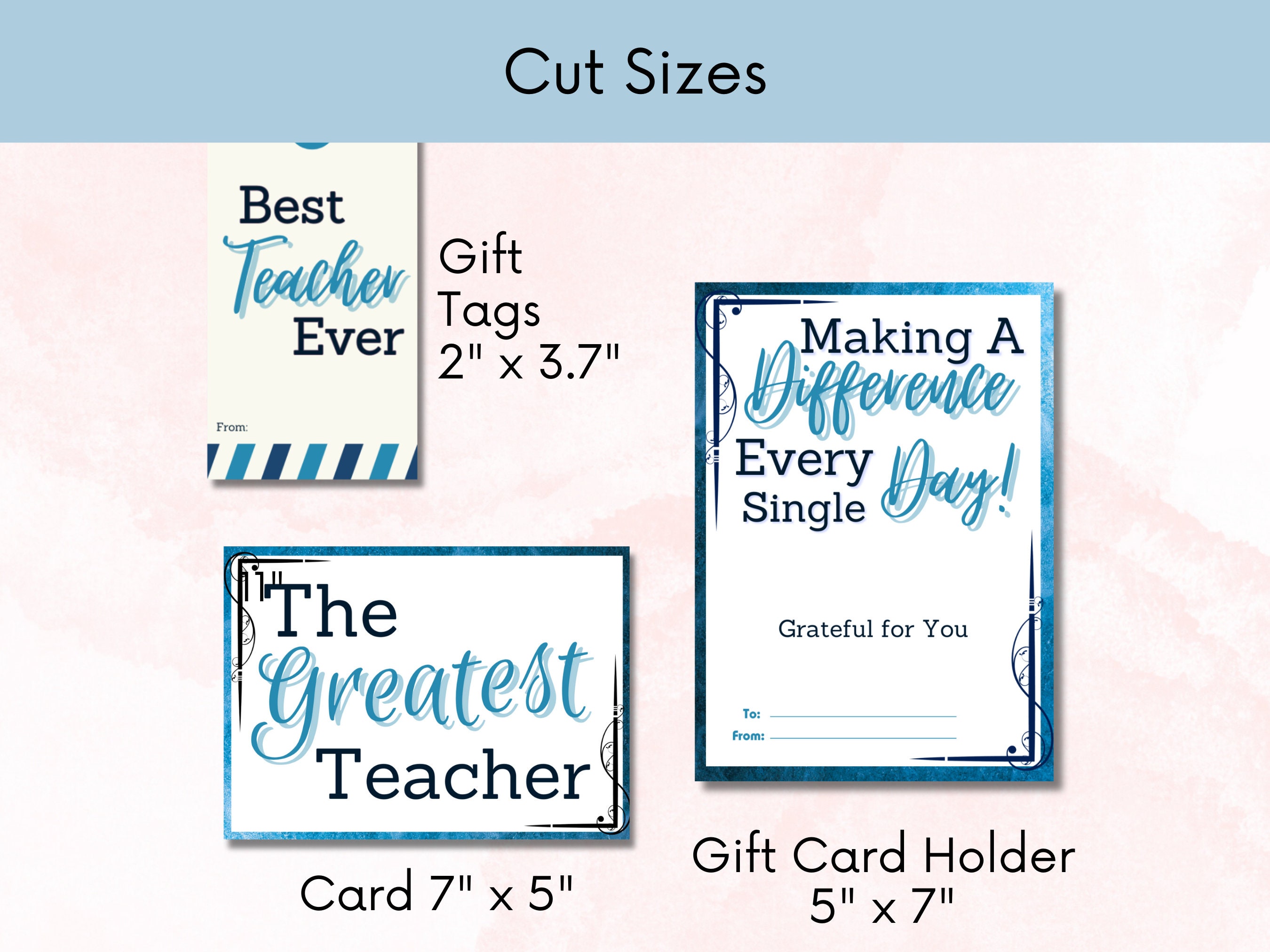 Teacher Appreciation Gift Bulk Printable | Appreciation Tags | Staff ...