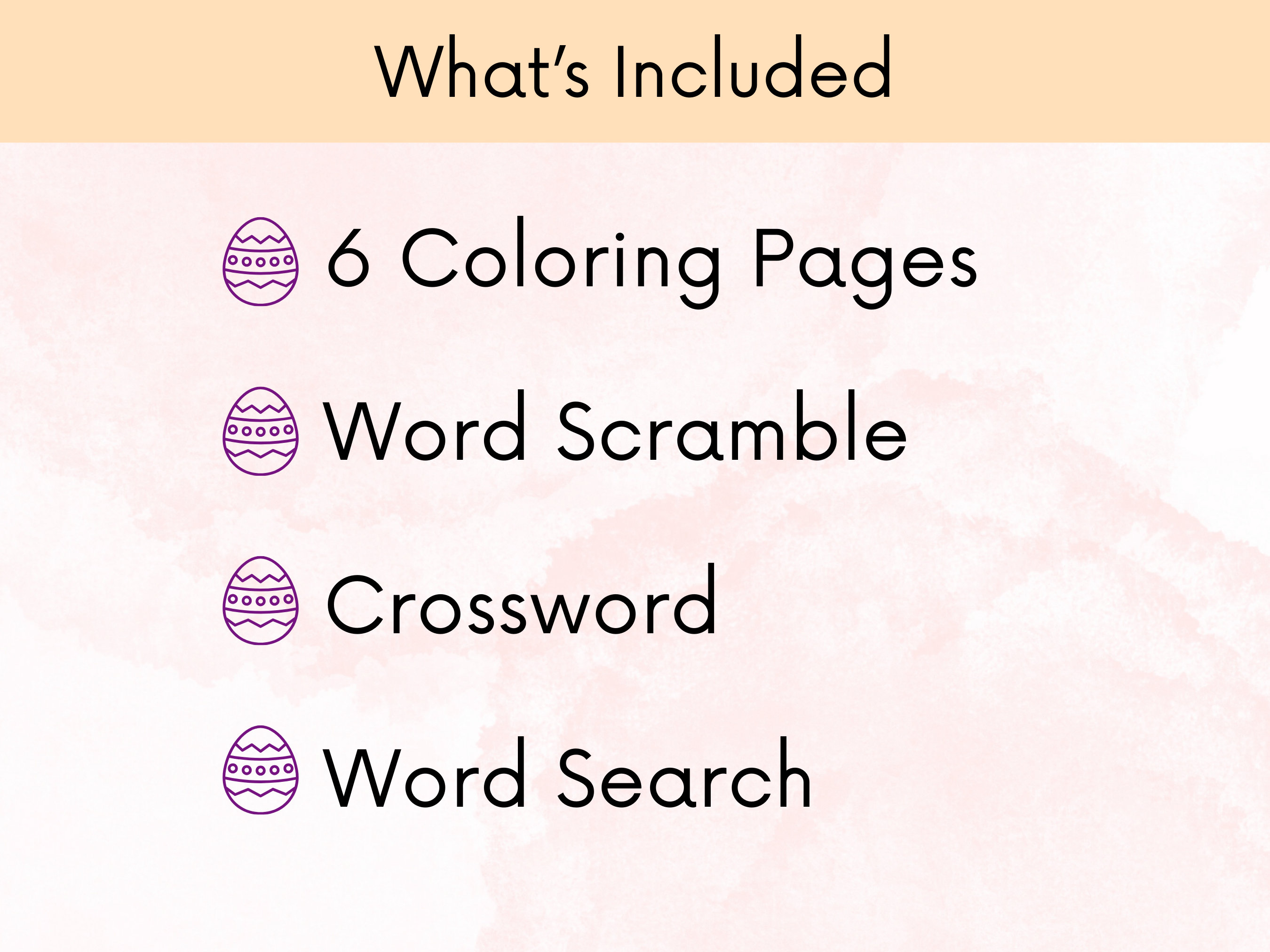 Easter Games Bundle | Printable Coloring Pages | Easter Activity ...