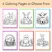 Easter Games Bundle Printable Coloring Pages Easter Activity Printable ...