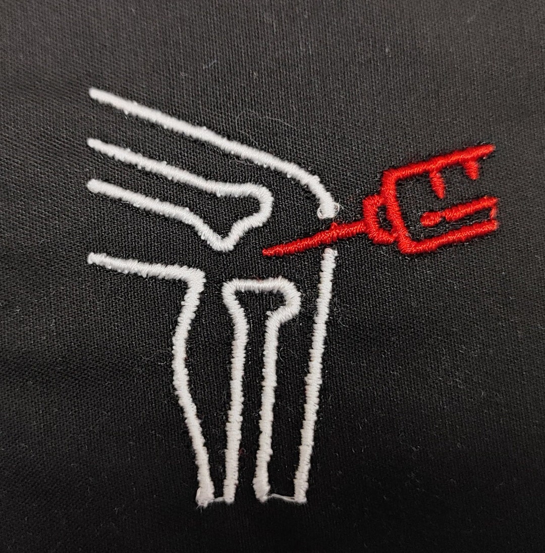 Orthopedist Embroidery Design, Leg Knee Embroidery Pattern - Designs ...