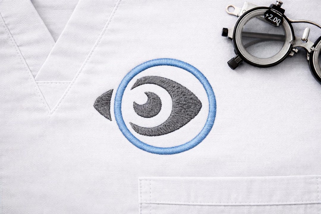 Eye Embroidery Design | Ophthalmology & Optometry Medical Logo | Vision ...