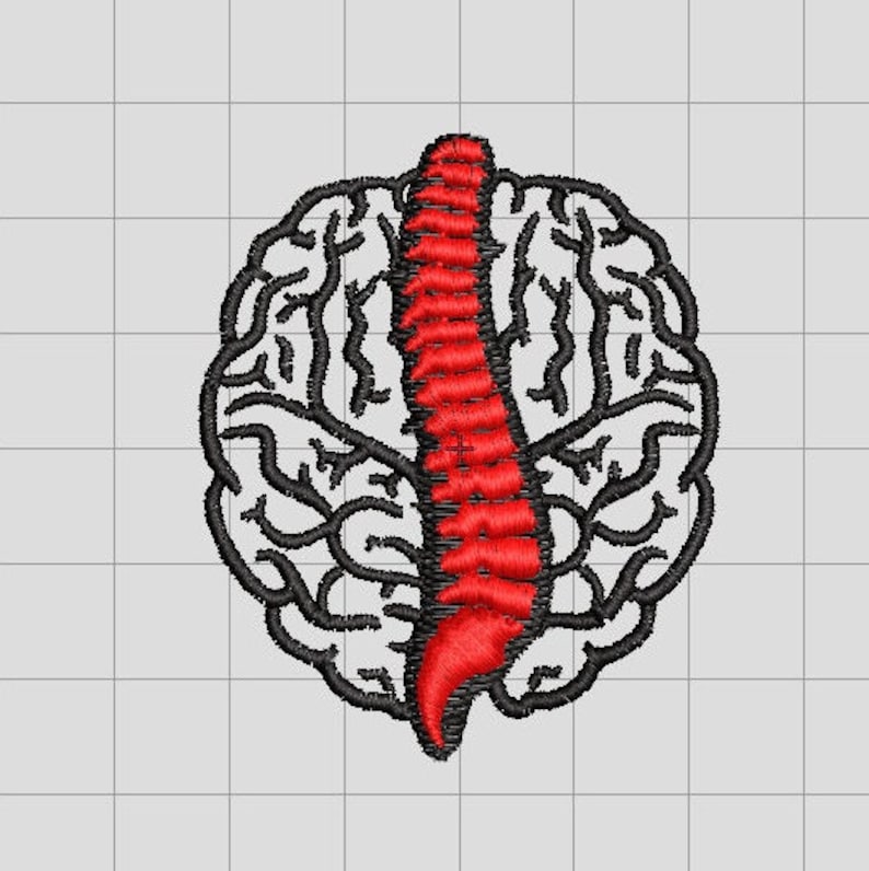 Neurosurgery, Neurology Embroidery Design, Spine Pain Pattern Designs ...