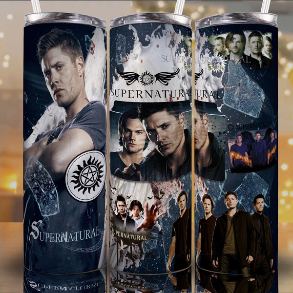 Supernatural 20oz Tumbler Png - Etsy