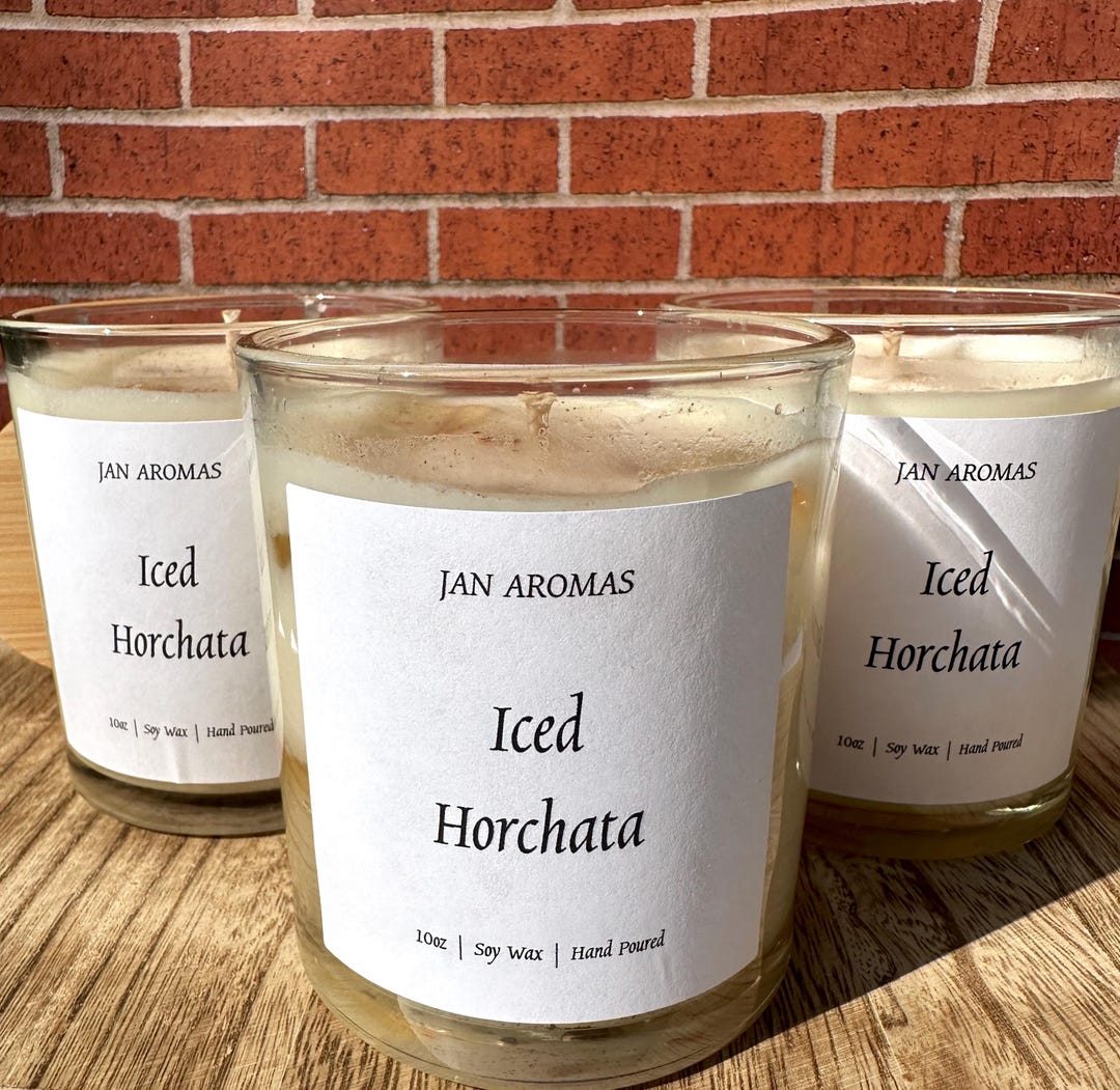 Iced Horchata Candle 10oz - Etsy