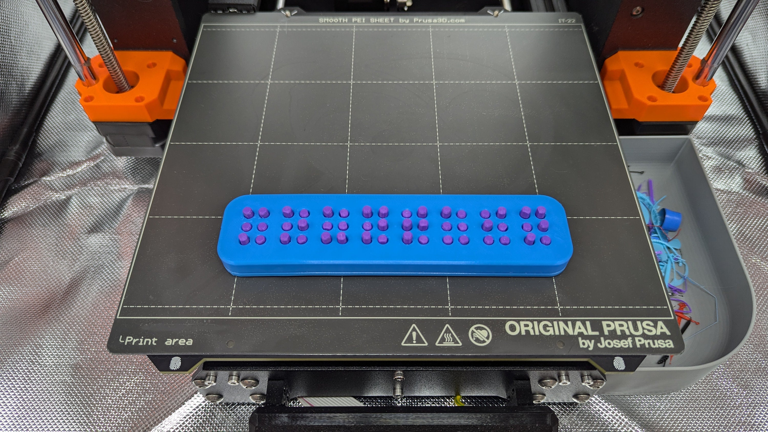 Braille Cell Practice Tool or Fidget Toy (3D Print) - Etsy