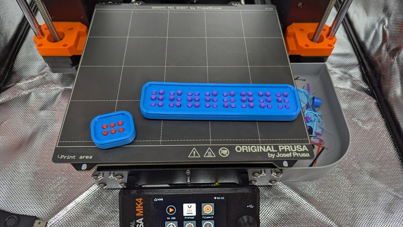 Braille Cell Practice Tool or Fidget Toy (3D Print) - Etsy