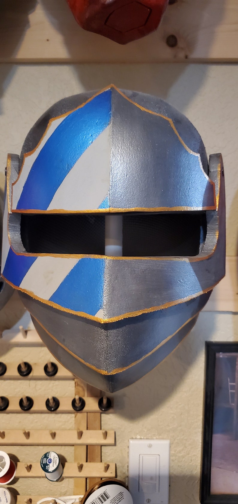 Blue Squire Cosplay Helmet - Etsy