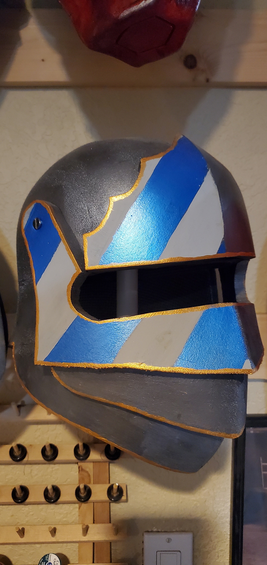 Blue Squire Cosplay Helmet - Etsy