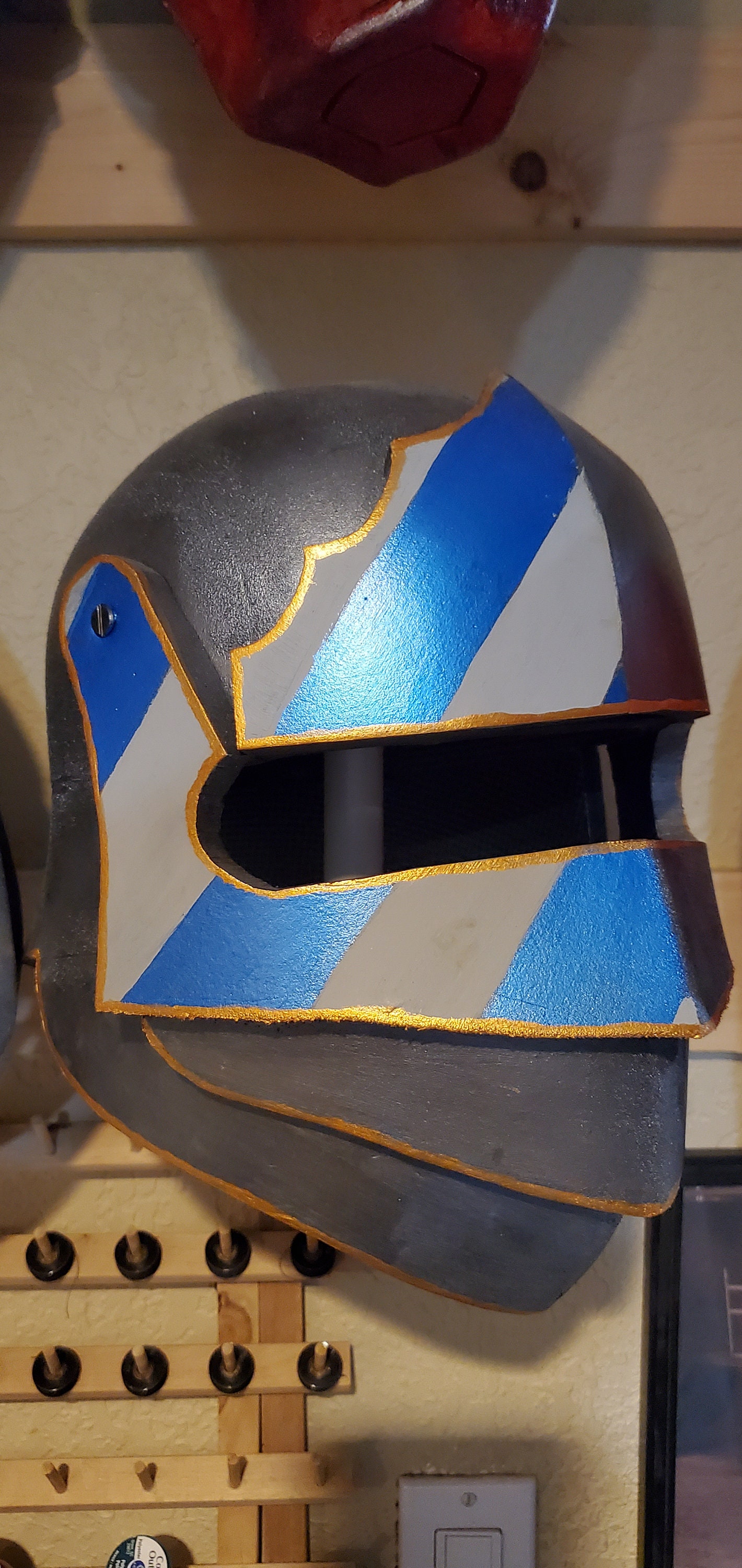 Blue Squire Cosplay Helmet - Etsy