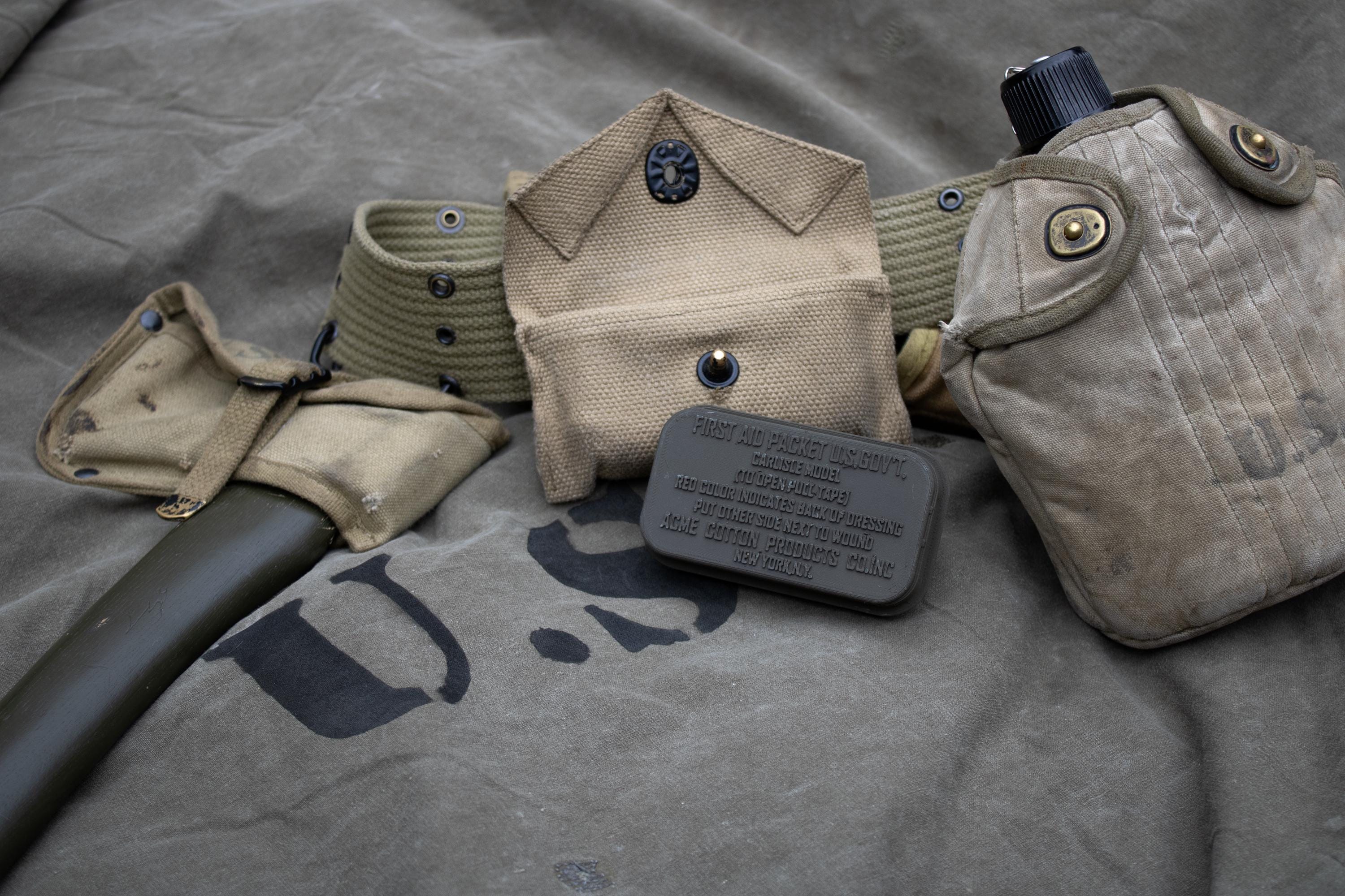 U.S. WW2 First Aid Kit OD 3D Printing Replica - Etsy UK