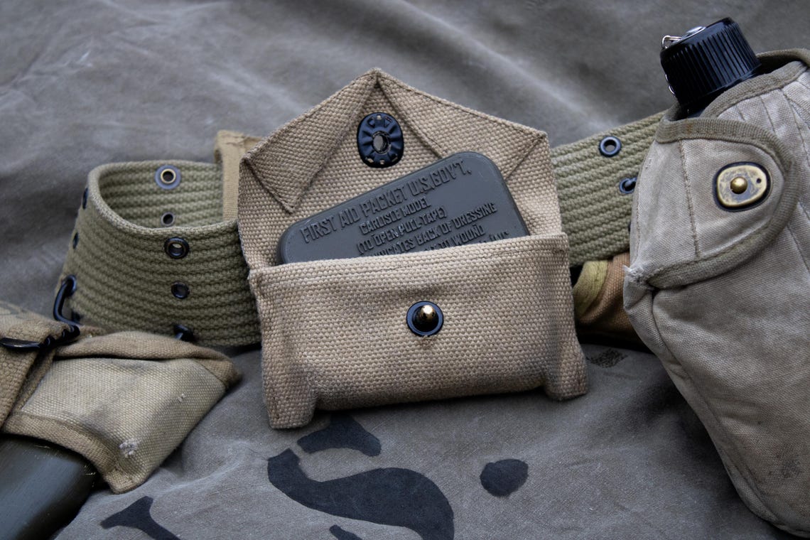 U.S. WW2 First Aid Kit OD 3D Printing Replica - Etsy Canada