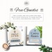 Minimalistic Wedding Seed Packet Favor Sign & Labels | Floral Seed ...