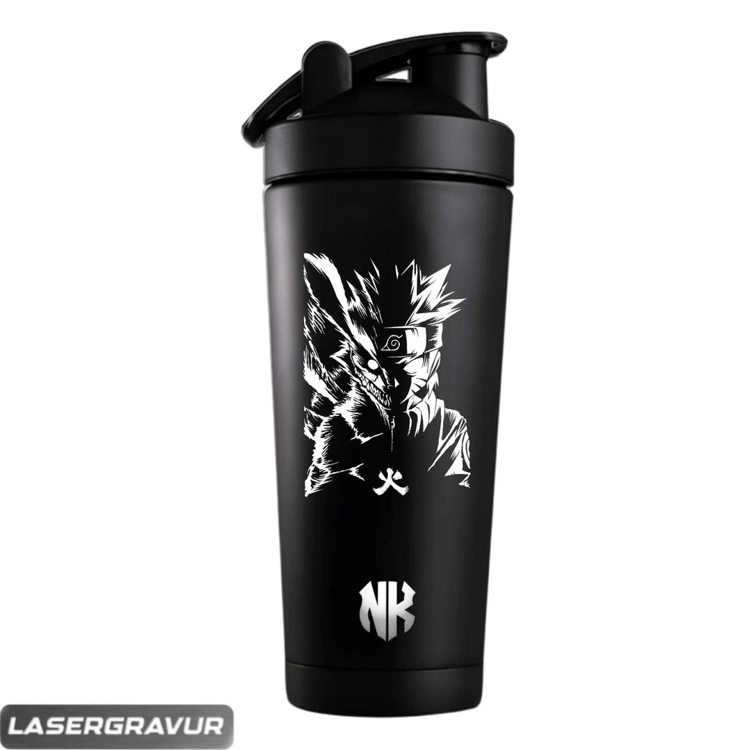 Naruto X Kurama Naruto Shippuden Stainless Steel Shaker - Etsy