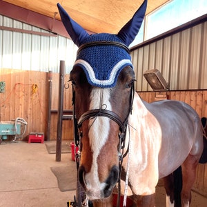 Custom Horse Ear Bonnet - Fly Bonnet, Fly Veil - Design Your Own - Etsy